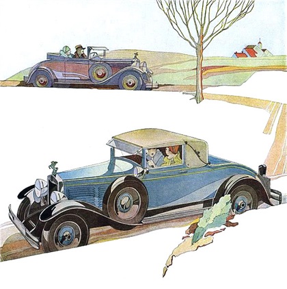 Bernd Reuters (1901–1958): Арт-деко в автомобильной рекламе - Blog