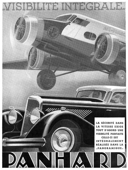 Panhard Advertising Art by Alexis Kow - Blog