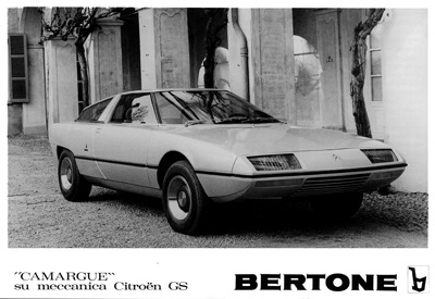 1972 Citroen Camargue (Bertone) - Студии