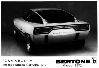 1972 Citroen Camargue (Bertone) - Studios