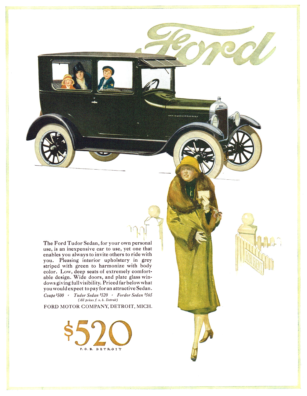 1920s Model T Advertisements