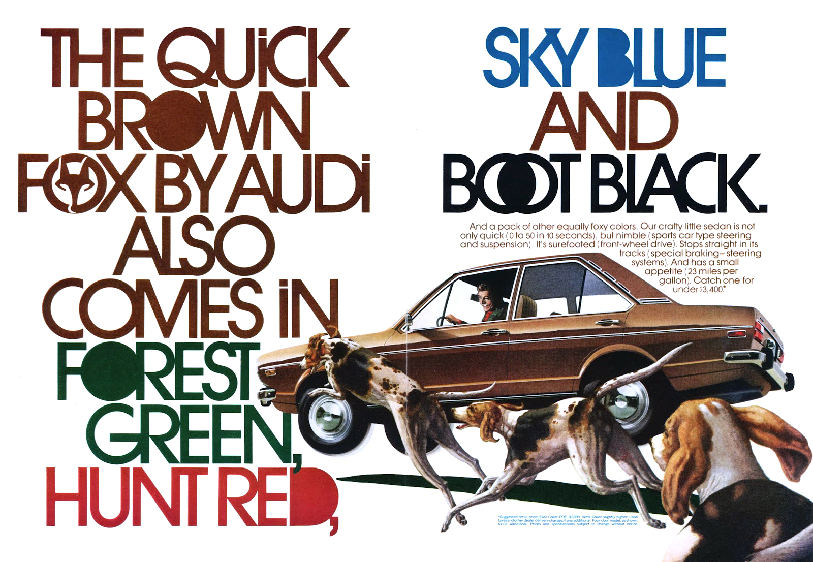 Audi Fox Advertising Campaign (1973–1975) - Blog